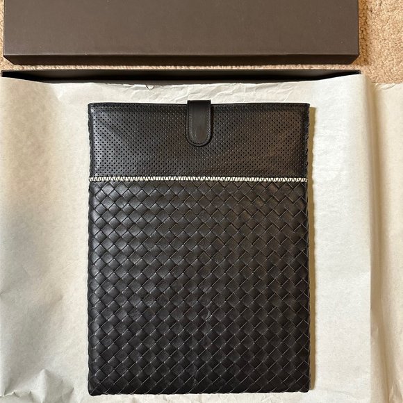 Bottega Veneta | Tablets & Accessories | Bottega Veneta Black Leather ...